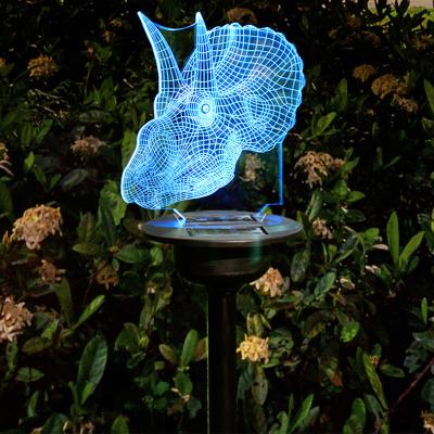 Cina Lampada di prato a LED solare IP65 impermeabile per cortile per decorazioni di giardini in vendita