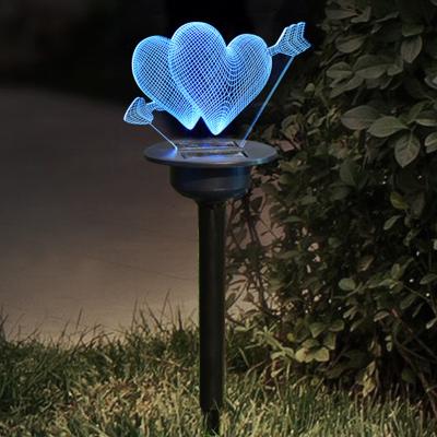 Cina Lampada di prato a LED solare IP65 impermeabile per cortile per decorazioni di giardini in vendita