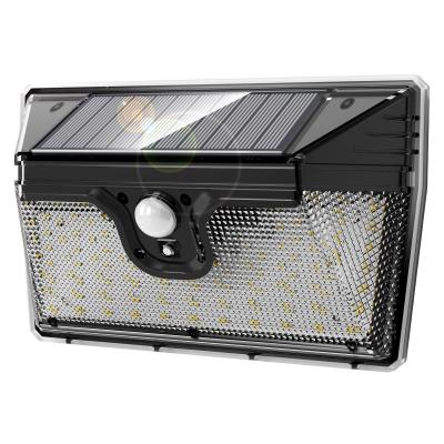 China 218LED Soft Cold White Solar Motion Sensing Wall Light para economia de energia no jardim ao ar livre à venda