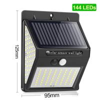 China Solar Powered 48 Cob Led Motion Sensor Security Wall Light Directly Provided By The for sale