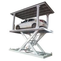 Quality 3500KG Home Car Scissor Lift 3m-6m Small Car Lift For Garage for sale