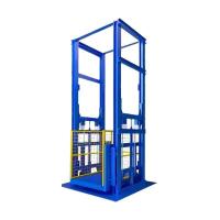 China Hydraulic Vertical Cargo Lift 2000 Kg Warehouse Cargo Elevator for sale