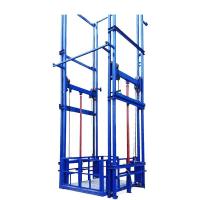 China 9m 200kg Cargo Lift Elevator Electric Warehouse Freight Elevator for sale