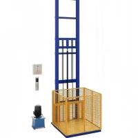 Quality 1000KG 4m Hydraulic Cargo Lift Wall Mounted Warehouse Goods Lift for sale
