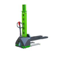 China 1 Ton Electric Pallet Stacker Self Loading Stacker Forklift for sale