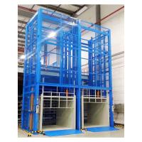 Quality Fully Caged Cargo Lift 3m 5m 7m 9m Hydraulic Freight Elevator For Warehouse for sale