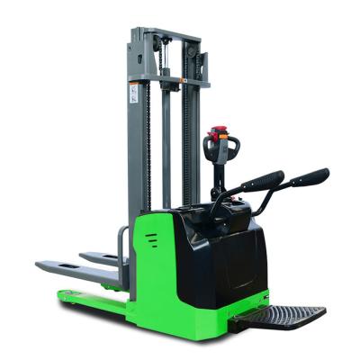 China 1 - 2 Ton Full Electric Stacker Electric Forklift Hydraulic Pallet Stacker for sale