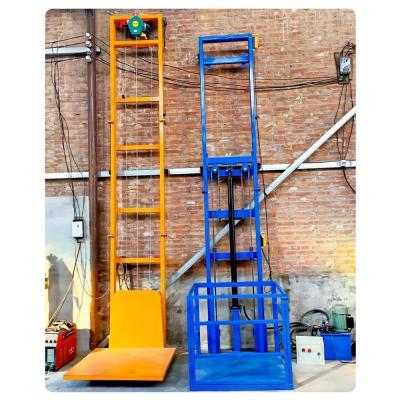 Cina 3 - 10m 0.5t 1t Piccolo ascensore per carichi piattaforma di sollevamento idraulica in vendita