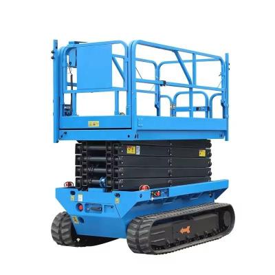 Cina 8m 10m self-propelled hydraulic scissor crawler lift per il lavoro aereo in vendita