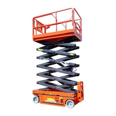 China 8m 10m 450kg Self Propelled Lift Mobile Scissor Lift For High-Altitude Work for sale