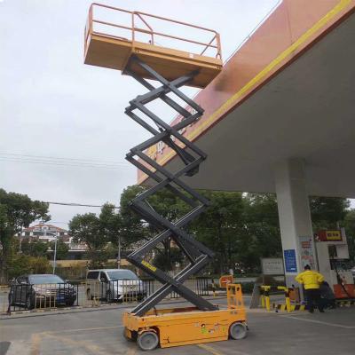 China 12m 14m CE Approved Hydraulic Lifting Platform Mobile Scissor Lift for sale