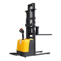 China 1000kg Self Loading Stacker Electric Stacker Self Lifting Forklift for sale