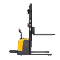 China 1000kg Self Loading Stacker Electric Stacker Self Lifting Forklift for sale
