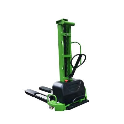 China Electric Self Loading Pallet Stacker 500kg Self Lifting Stacker for sale