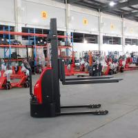 China Electric Pallet Stacker Self Loading Stacker Forklift 1.5ton 2ton for sale