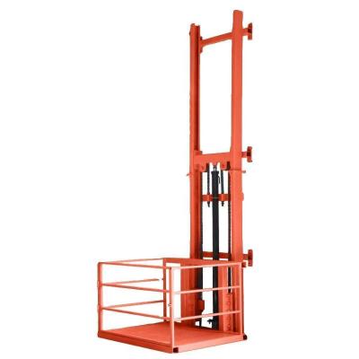 China 1 Ton Small Electric Hydraulic Lift Cargo Elevator For Factory Warehouse use for sale