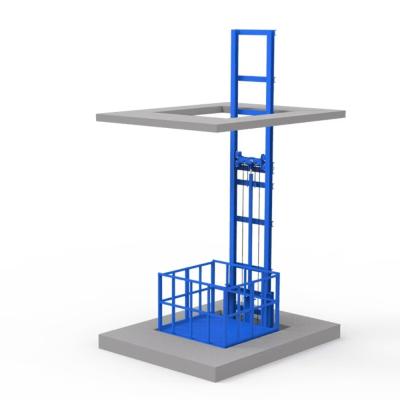 China 3m Small Goods Elevator 1000kg Load Capacity Cargo Lift for sale