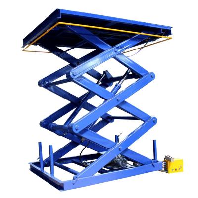 China 2m 3m 4m 5m Elektrische Schaarhoogwerker Werkplatform voor Magazijngebruik Te koop