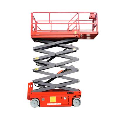China Electric Mobile Hydraulic Scissor Lifts 14m Aerial Work Platform for sale
