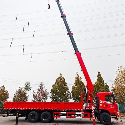 China 8 Ton Electric Hydraulic Telescopic Boom Truck Mounted Lifting Crane for sale