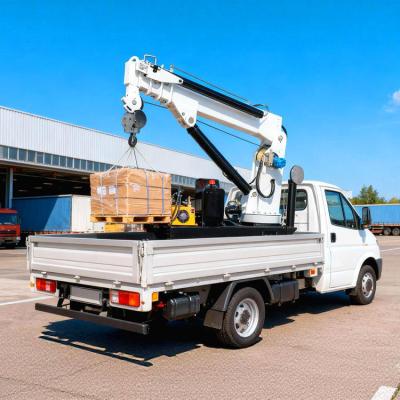 China Truck Mounted Crane 2ton 3ton 5ton Knuckle Boom Hydraulic Lifting Crane for sale
