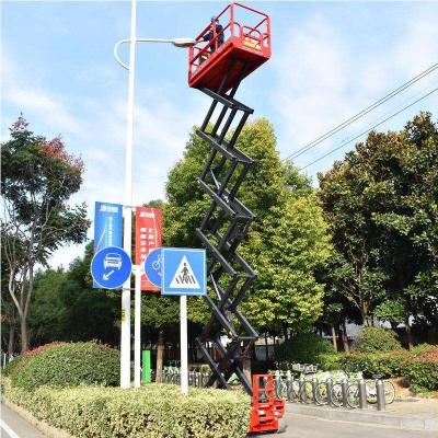 China 12m 14m Working Height Self Propelled Aerial Work Platform Hydraulic Scissor Lifts for sale