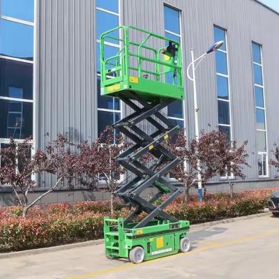 China Electric Hydraulic Self Propelled Scissor Lift 8m 450kg Aerial Work Platform for sale