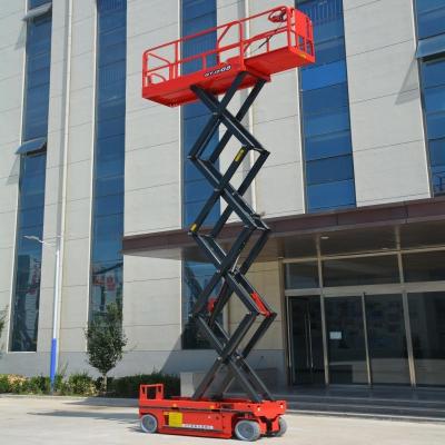 China Self Propelled Electric Scissor Lift 10m 450kg Capacity For 2 Person Operation for sale
