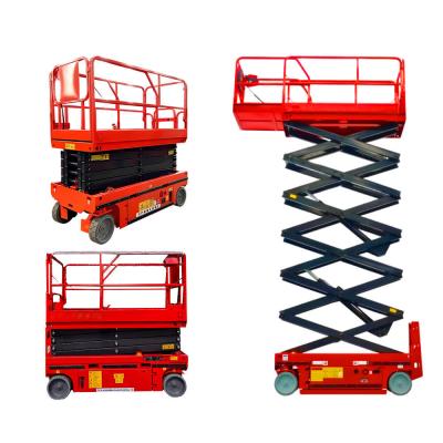 China 4 - 16m Self Propelled Electric Scissor Lifter Hydraulic Lifting Platform for sale