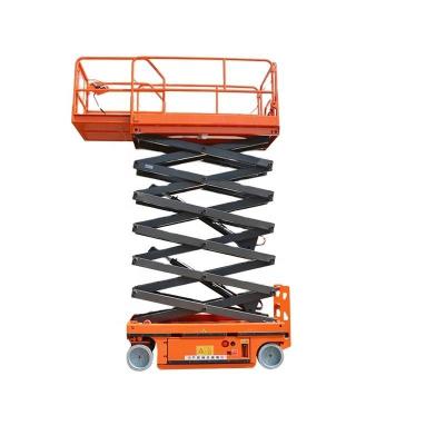 China 8m 450kg Load Capacity Electric Hydraulic Scissor Lift Platform for sale