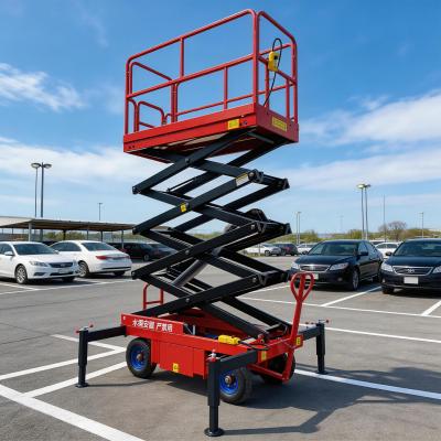 China Mobile Scissor Lift Efficient Secure 6m Height 500kg For Installation Maintance for sale