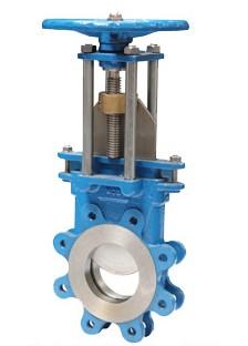 China Non-rising Stem Knife gate valve for sale