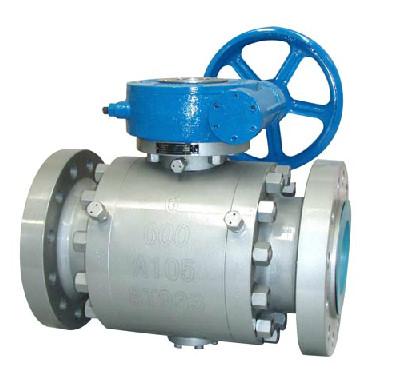 China 3pc Forged Steel Trunnion Ball Valve for sale