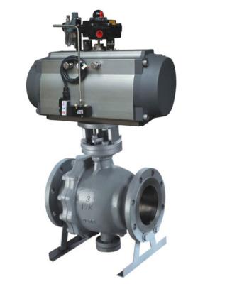 China 3PC Stainless Steel Ball Valves Pneumatic Ball Valve Pneumatic Ball Valve for sale
