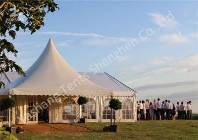 China Decorated Luxury Wedding Party Tents Marquee With Noble  Gorgeous Linings for sale