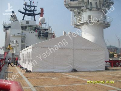 China Rustless Hard Aluminum Structure Garden Party Canopy Tents White PVC Fabric for sale