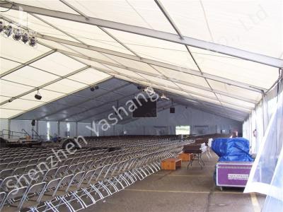 China Large Clear Span Transparent PVC Cover Aluminum Alloy Frame Outdoor Party Tents for sale