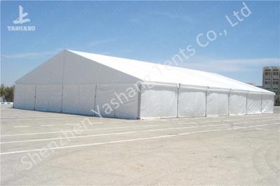 China White Water proof PVC Textile Cover Outdoor Party Tents Anodized Aluminum Alloy Frame for sale