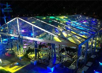 China Clear Fabric Aluminum Alloy Profile Outdoor Wedding Tents Rustless Frame for sale