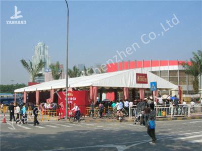 China Custom 350 Seater Rent Event Tents Clear Span Marquee Theatre Style 16M X 25M for sale