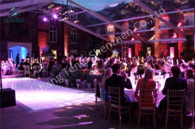 China Large Span Clear Top Outdoor Backyard Party Tents with Aluminum Alloy Profile for sale