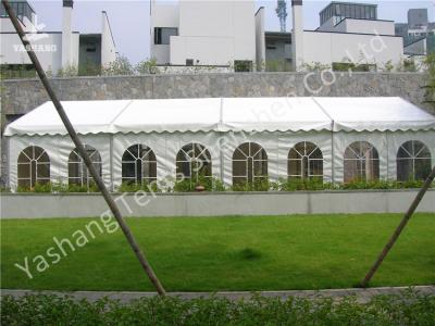 China 10x12M Aluminum Alloy Profile Outdoor Event Tent Transparent PVC Windows for sale