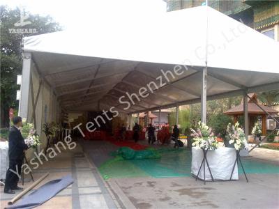 China No Gable Outdoor Commercial Party Event Tent Transparent PVC Windows Waterproof for sale