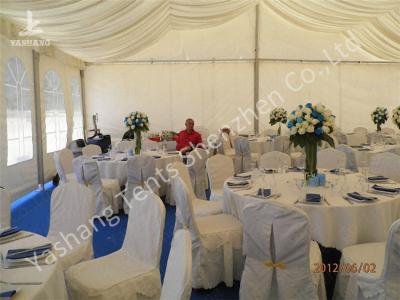 China Aluminum Structure Wedding Decoration Tent , 200 People Wedding Party Tent Rentals for sale
