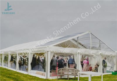 China Outside Transparent Top Aluminum Frame Tent Wedding Party Event Marquee for sale