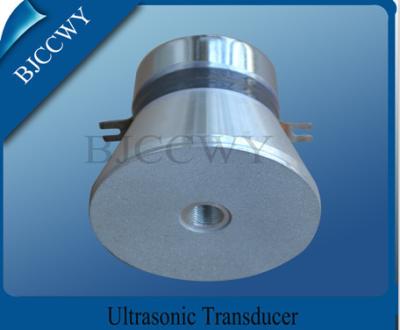 China frecuencia ultrasónica 60w 6800PF del transductor 28KHZ/40KHZ/120KHZ de la frecuencia multi de la longitud de 68m m en venta