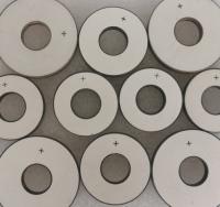 China Ultrasonic Sensor Piezoceramic Ring Plate P8 P4 Customized for sale