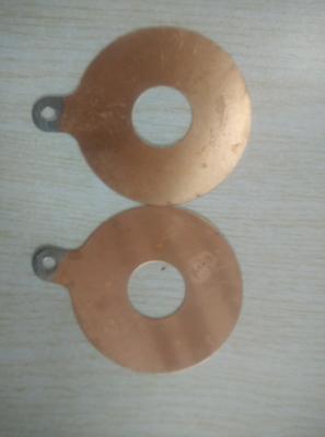 Cina Trasduttore ultrasonico piezoelettrico 50x17x0.25-0.35mm dell'elettrodo di rame in vendita