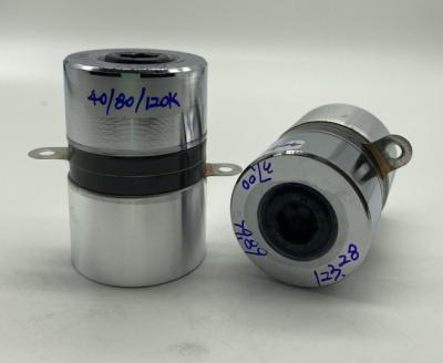 Cina Tre ceramici piezo-elettrici del trasduttore di pulizia ultrasonica di frequenza in vendita