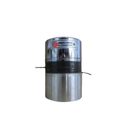 China 120k 60W High Frequency Piezoelectric Ultrasonic Transducer In Cleaning Industry for sale